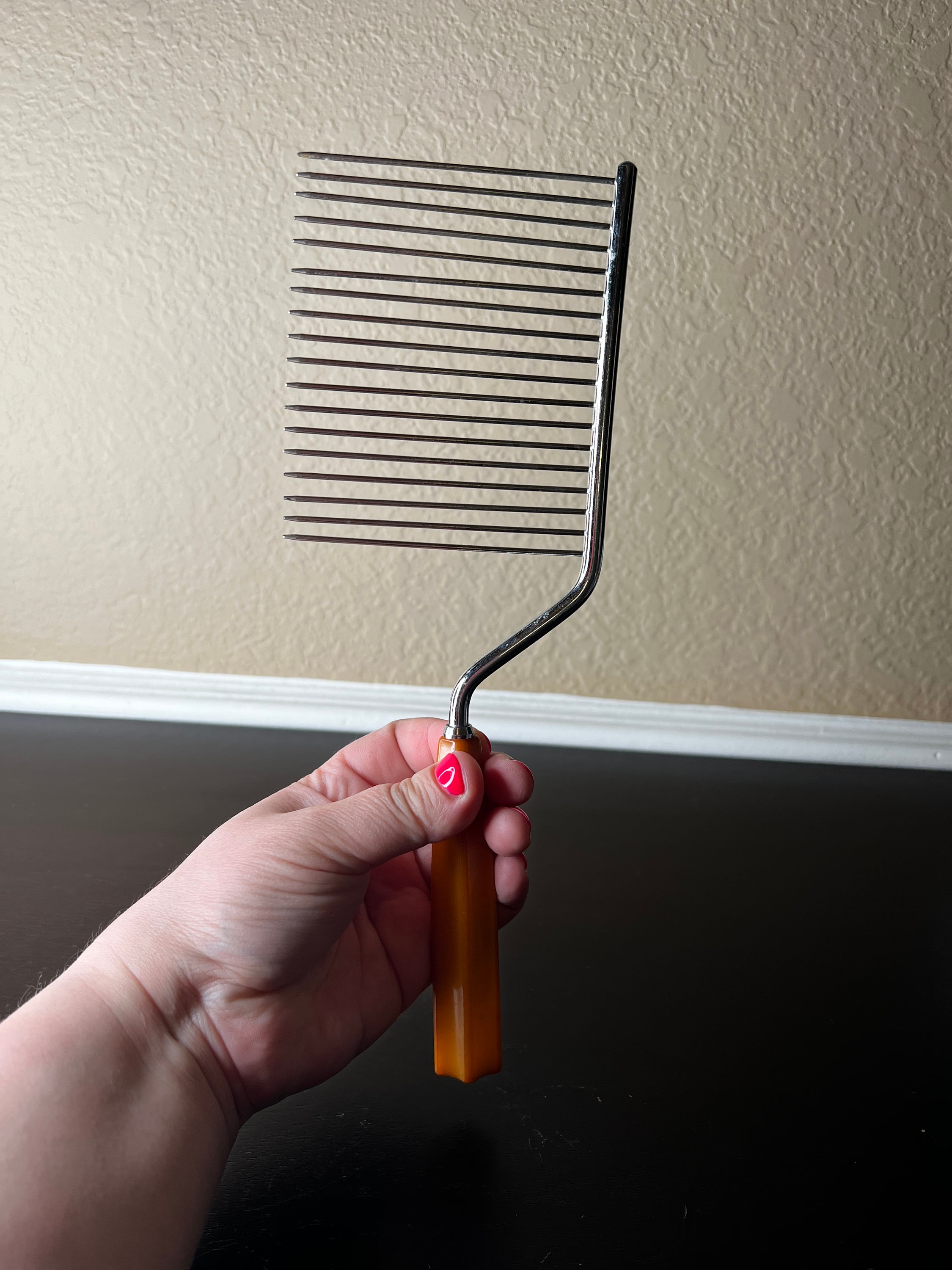 Vintage Midcentury Butterscotch Bakelite Cake Slicer, Fork, Cutter ...