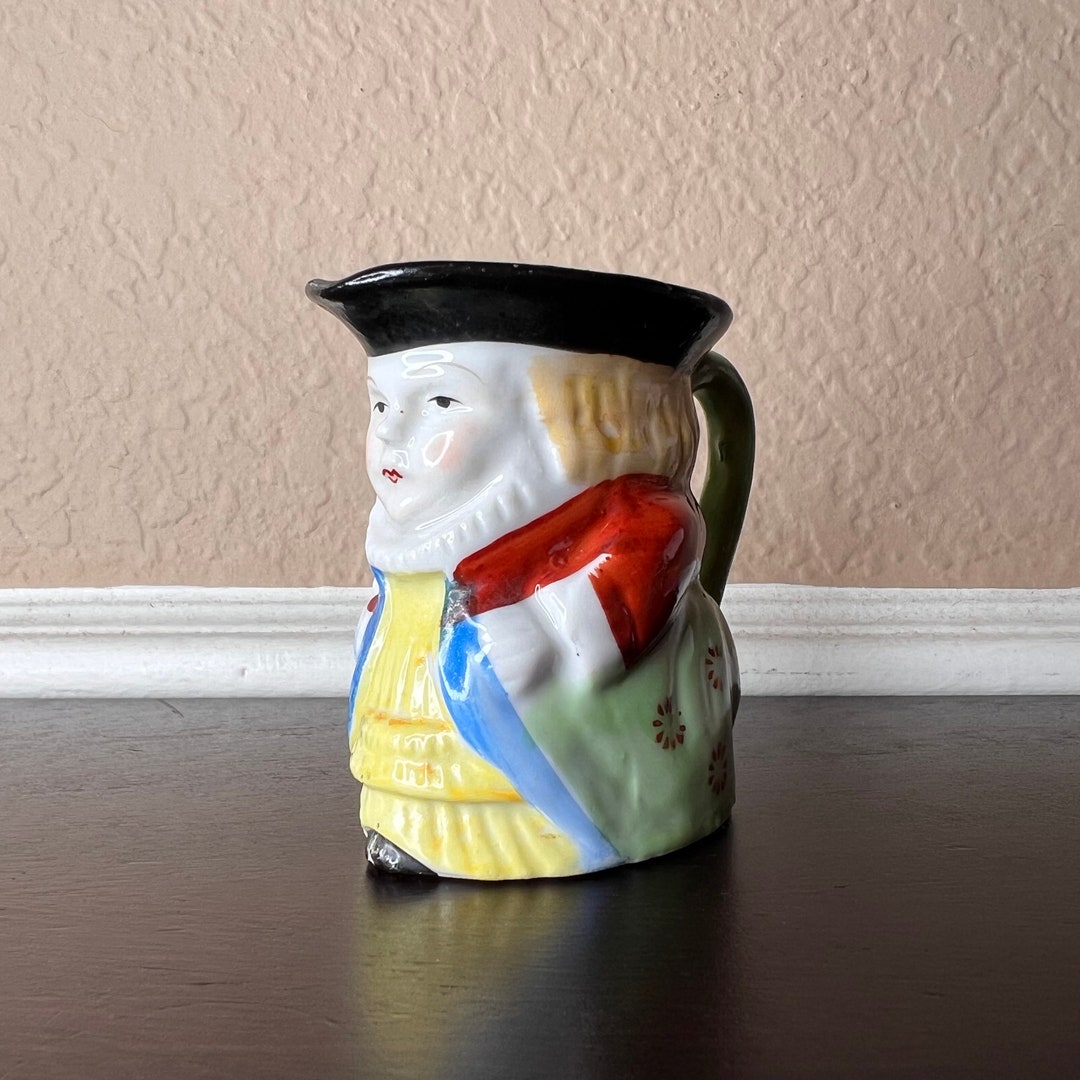Vintage 1940's Elizabethan Toby Mug, Made in Occupied Japan Porcelain ...