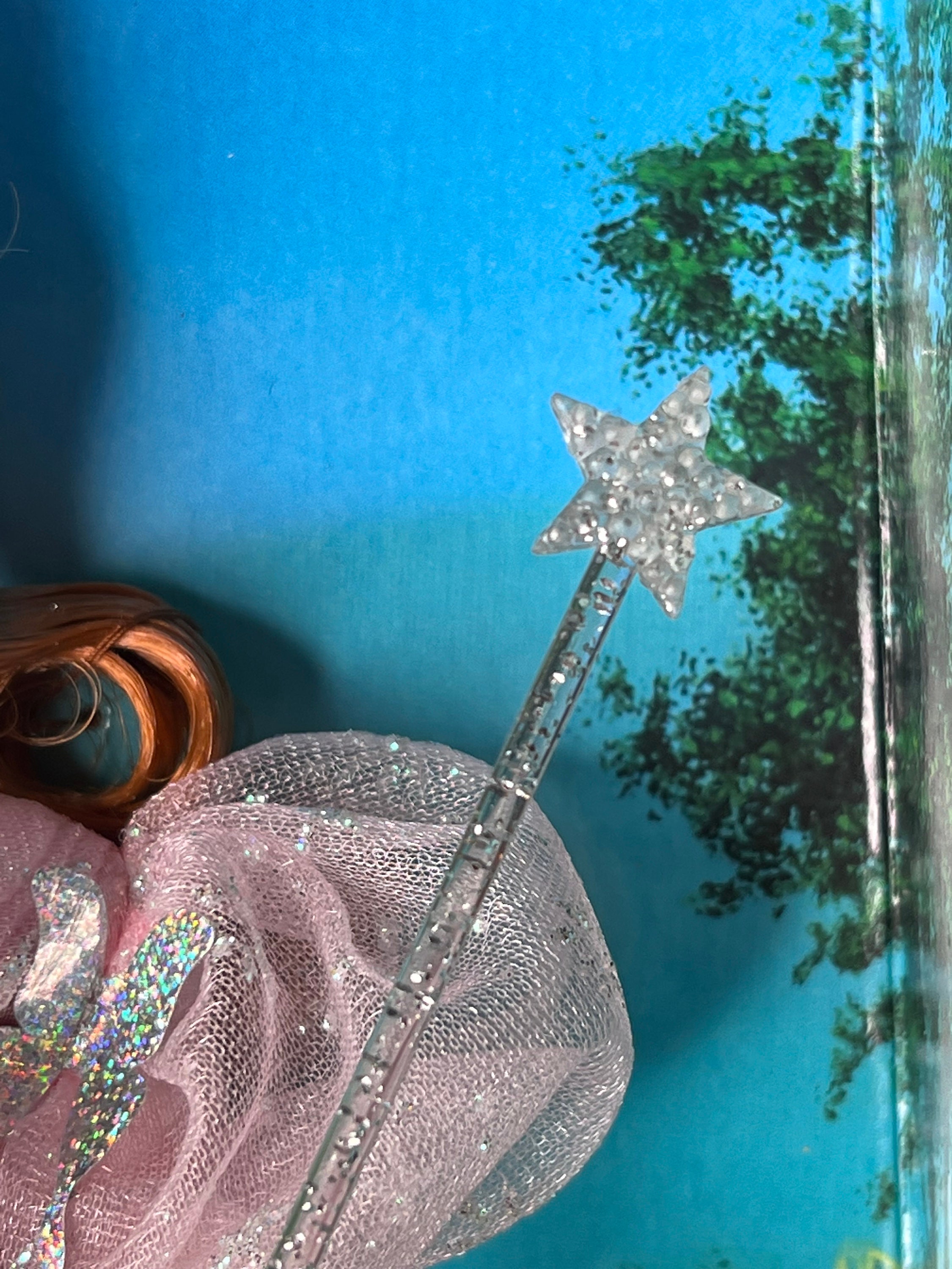 Retired Wizard of Oz Barbie Collector Pink Label Glinda the Good Witch ...