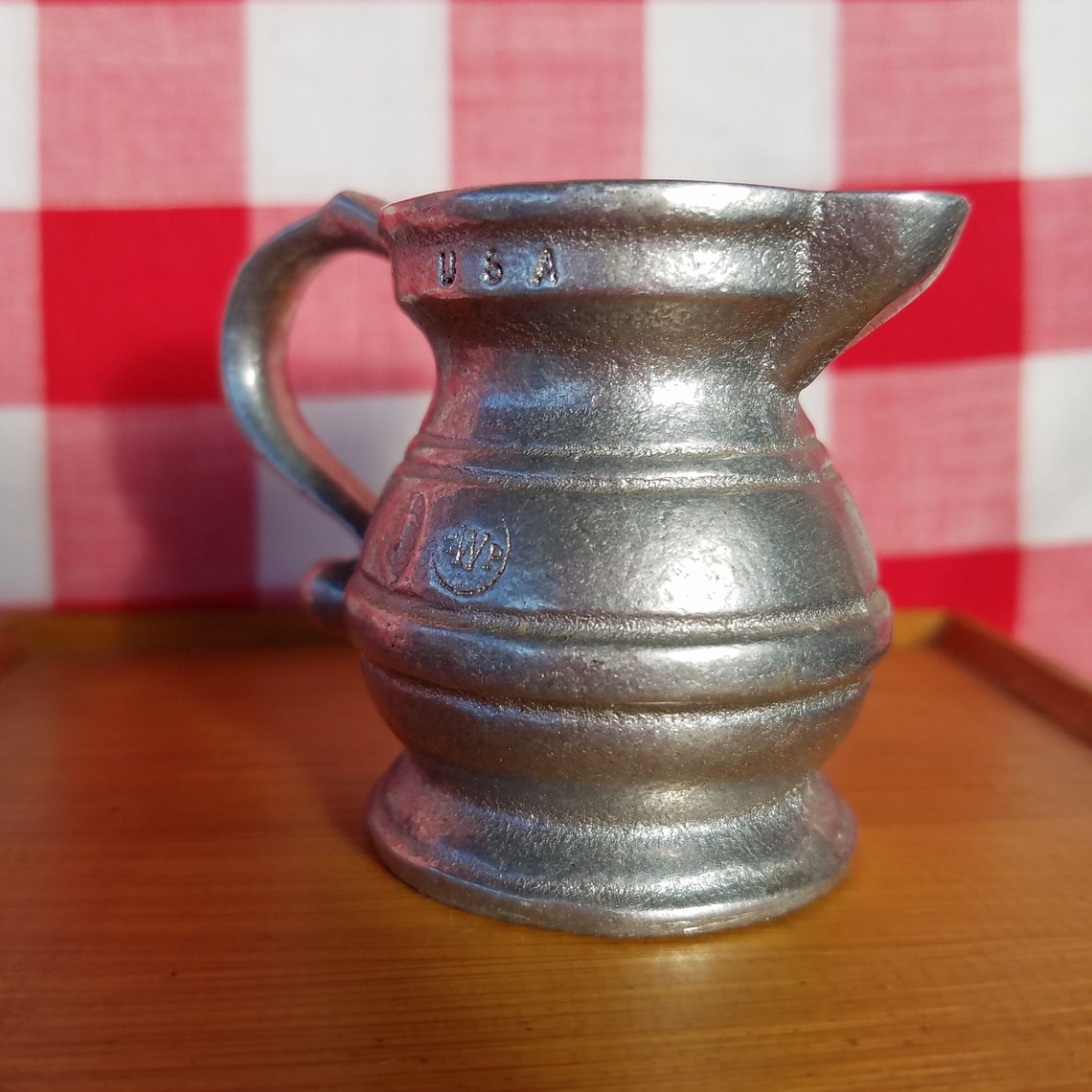 Vintage Miniature Wilton RWP Pewter Creamer Pitcher/bud Vase - Etsy