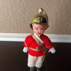 Vintage Soldier Guard Decoration, Doll, Christmas Decor, Nutcracker ...