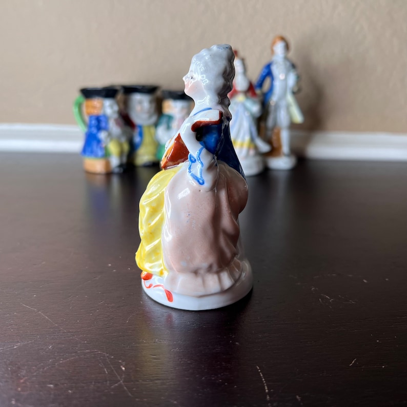 Vintage 1940's Made in Occupied Japan Colonial Lady Playing Lute ...