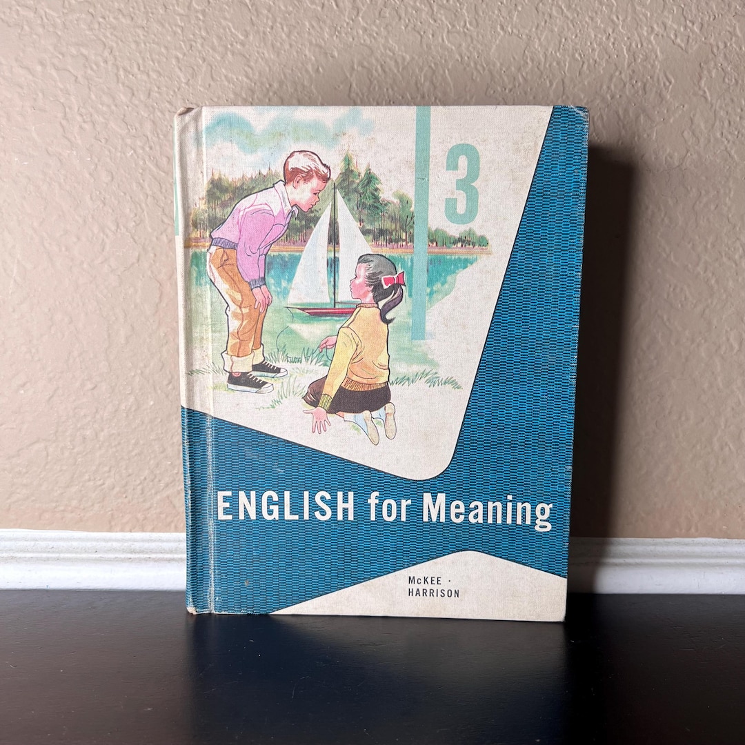 English for Meaning / 3 (1962) – Vintage Illustrated Grammar Reader ...