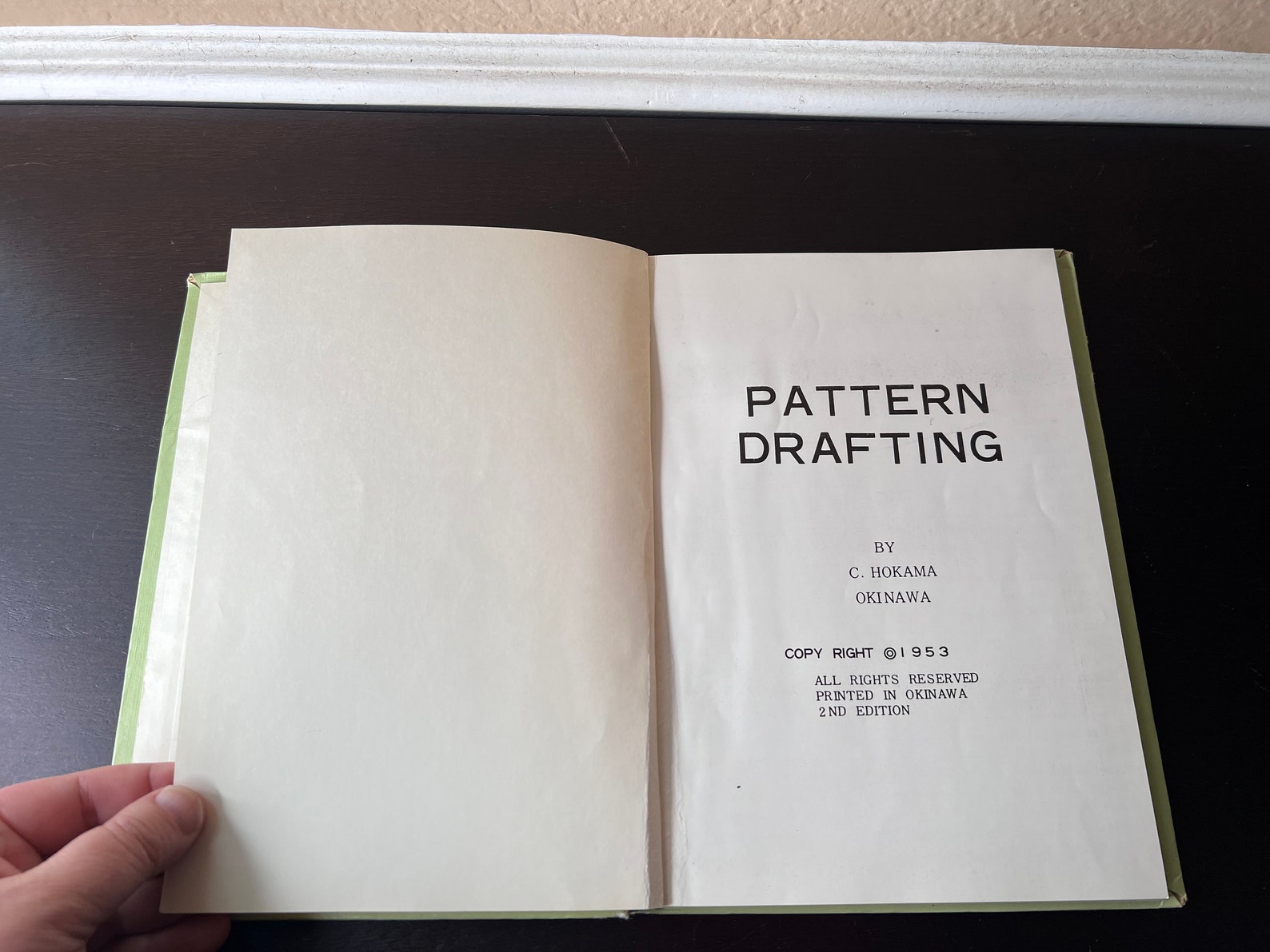 RARE BOOKS Vintage 1953 “pattern Drafting” by C. Hokama Okinawa ...