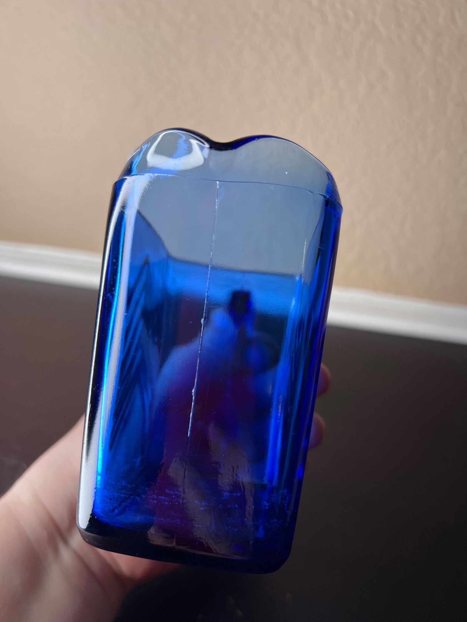 Vintage 1930's Hazel Atlas Cobalt Blue Chevron Creamer, Small Pitcher ...