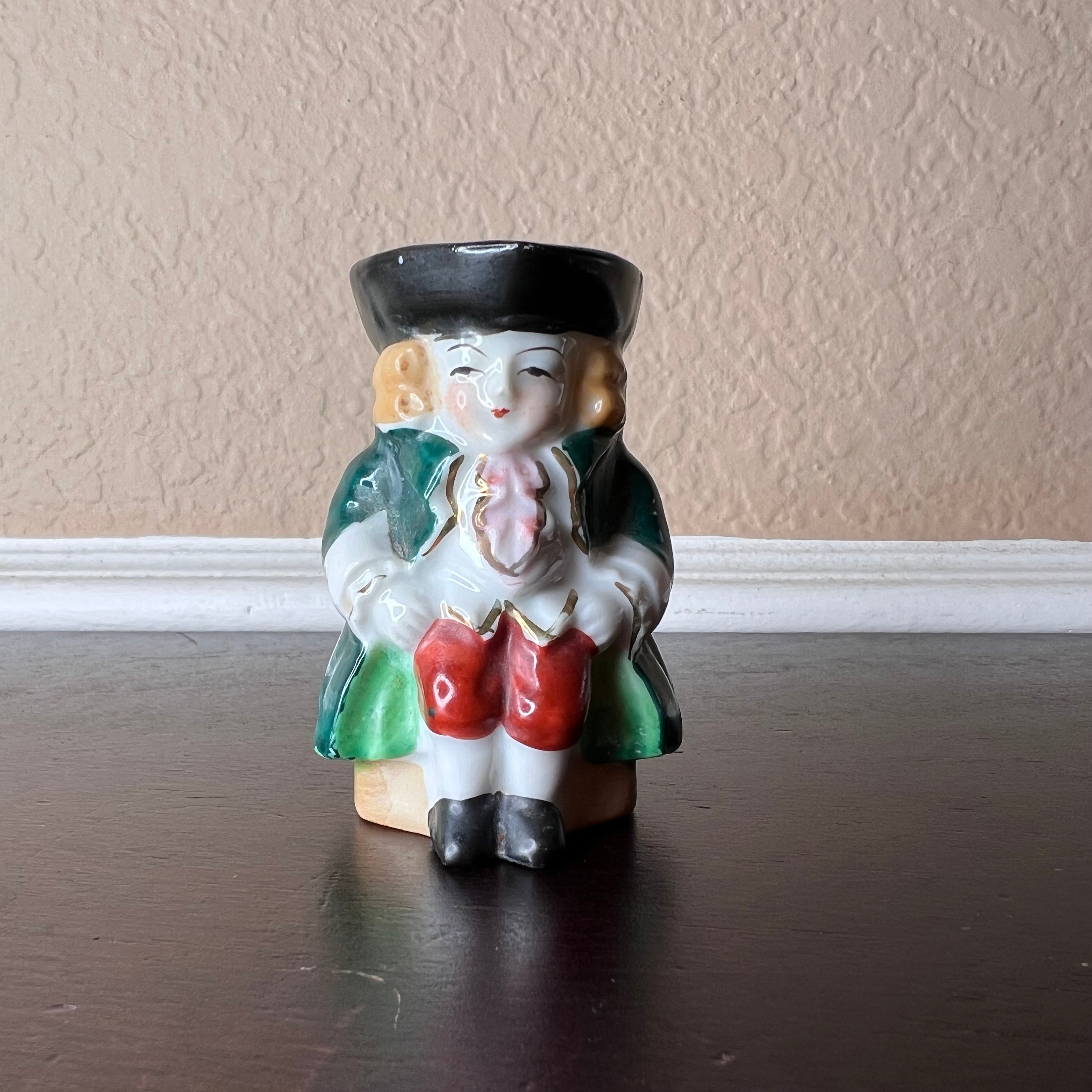 Vintage 1940's Colonial Man Toby Mug, Made in Occupied Japan, Character ...