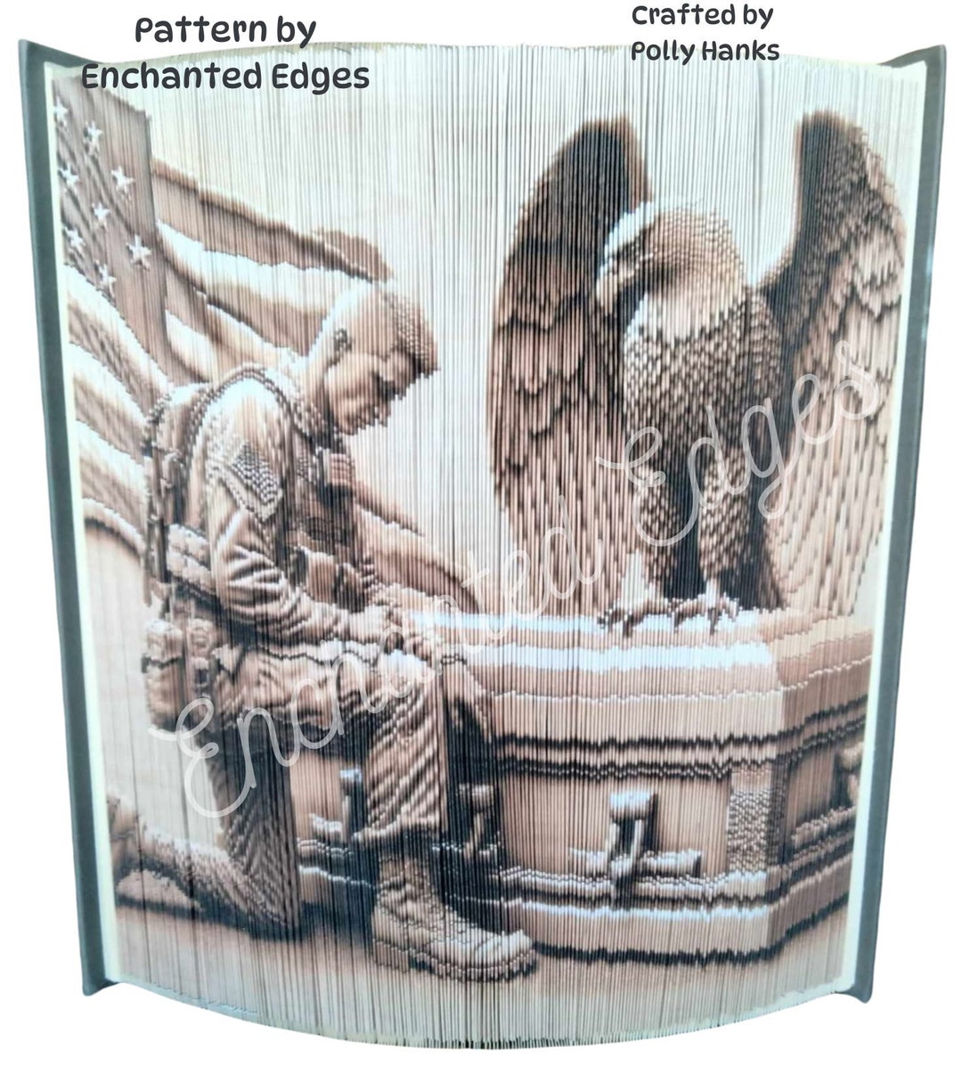 Kneeling Soldier- Ink Saver Fore-edge Photo Strip Pattern - Etsy