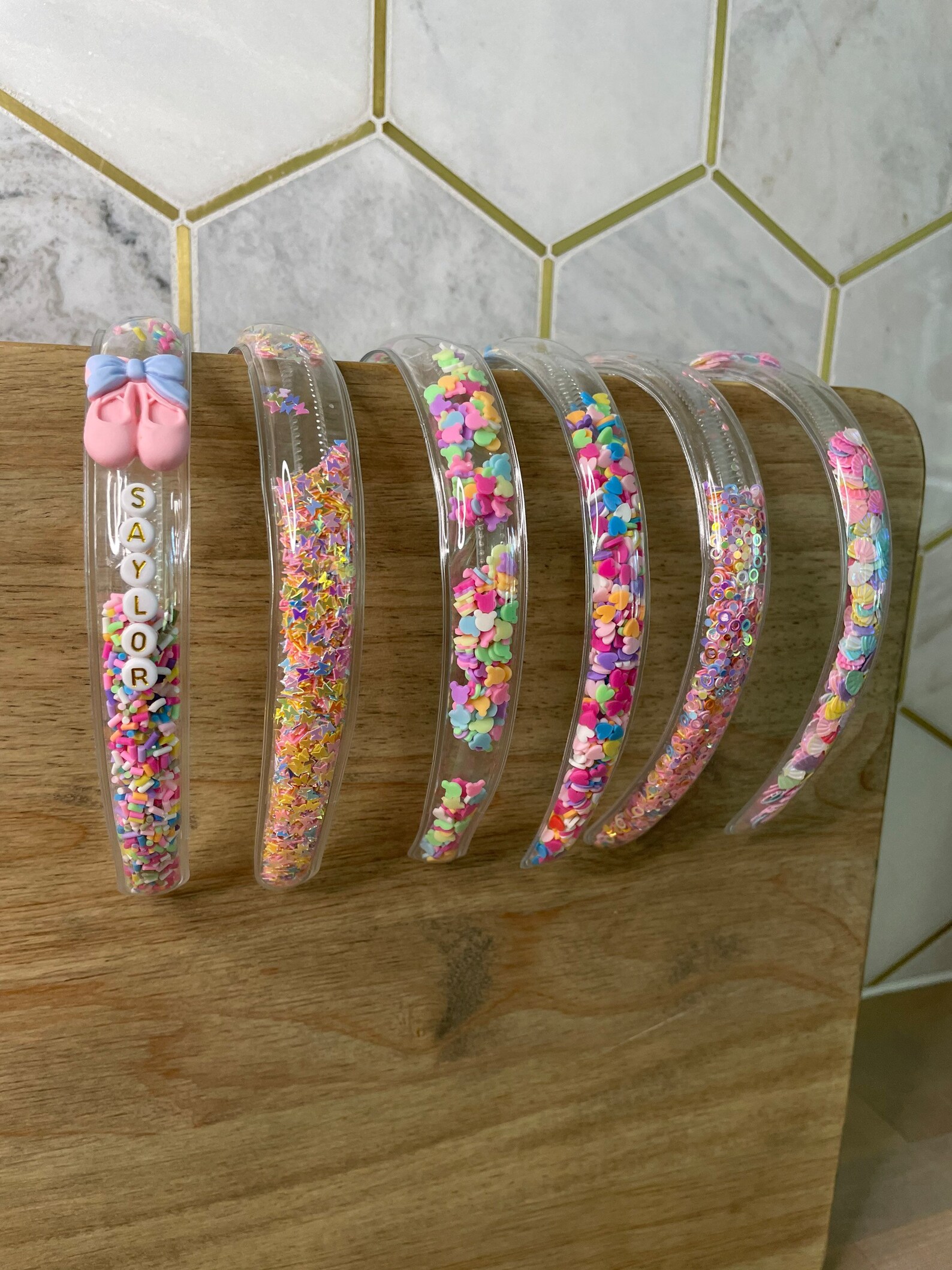 Personalized Shaker Headbands - Etsy
