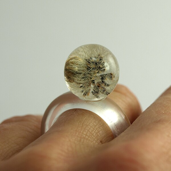 Dandelion Ring - Etsy
