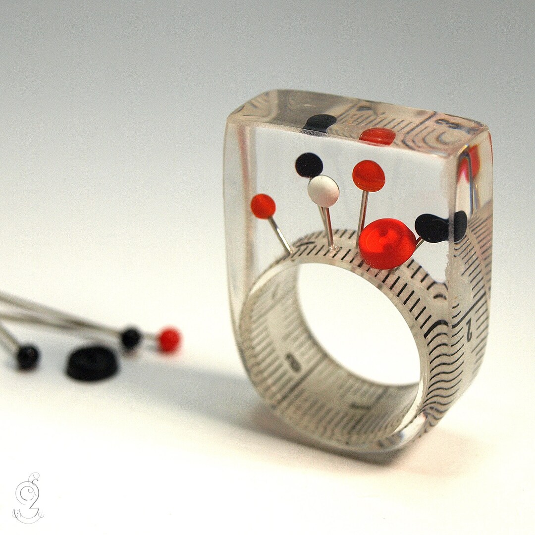 Sewing Basket – Extraordinary Sewing Supplies Ring With Measuring Tape ...