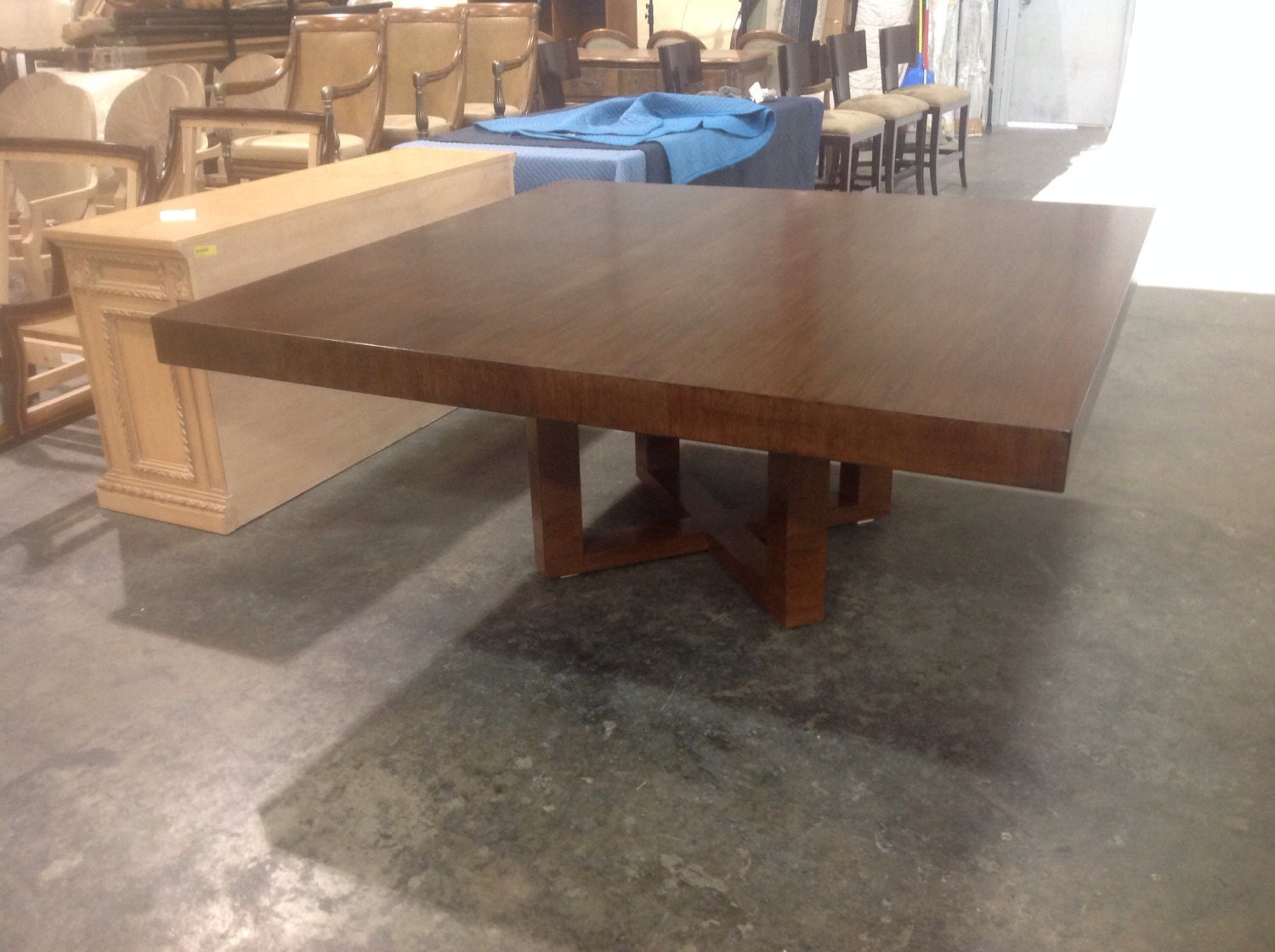 Modern Safari Dining Square Dining Table - Etsy