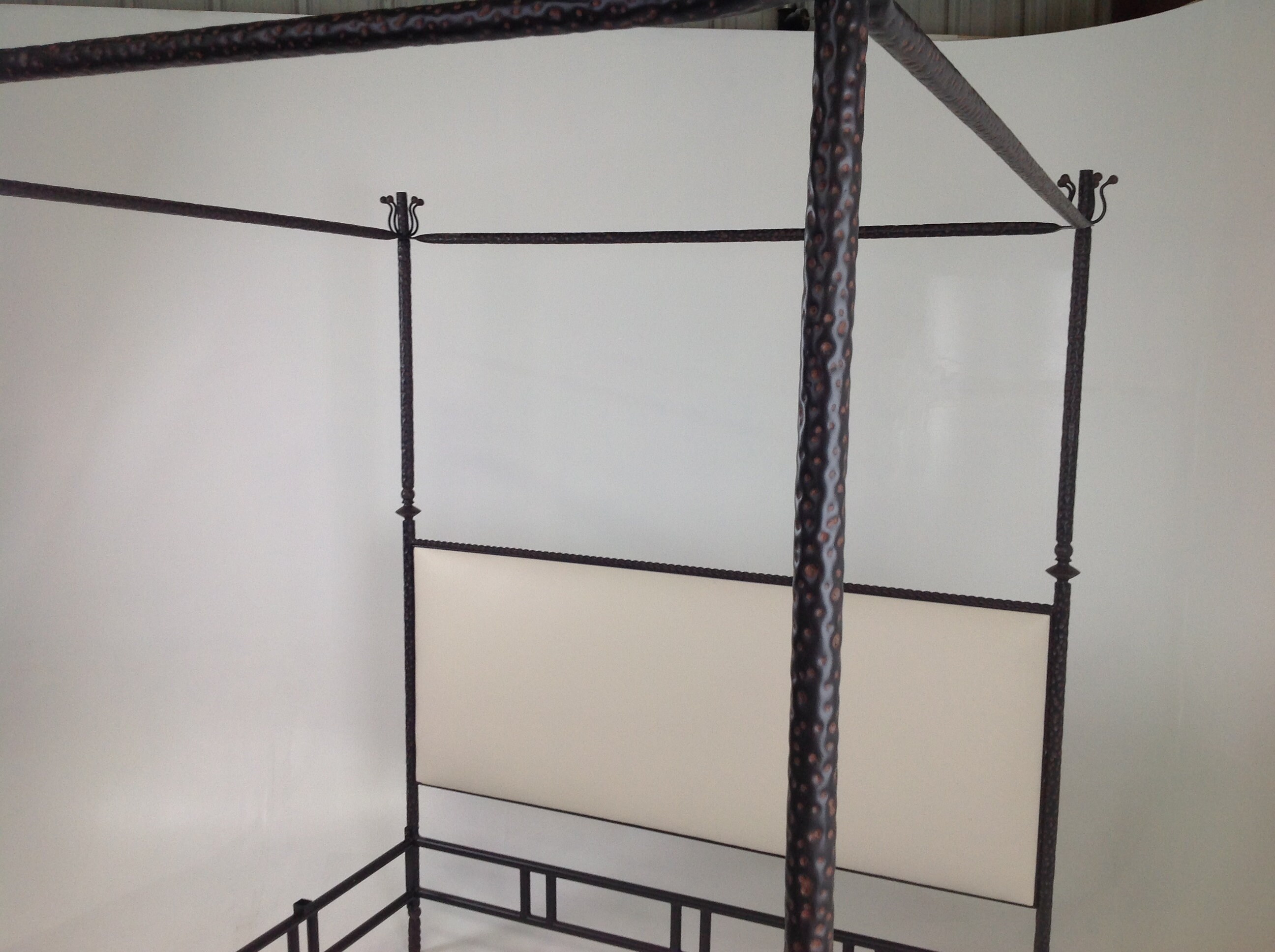 Tuscan Style Iron Canopy Queen Bed - Etsy