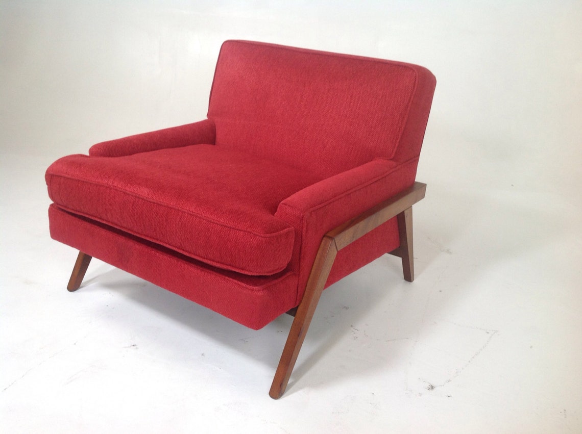 Mid Century Modern Lounge Chair - Etsy