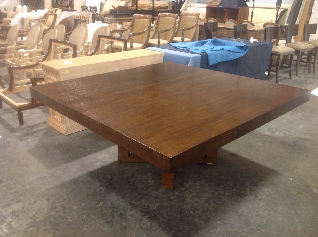 Modern Safari Dining Square Dining Table - Etsy