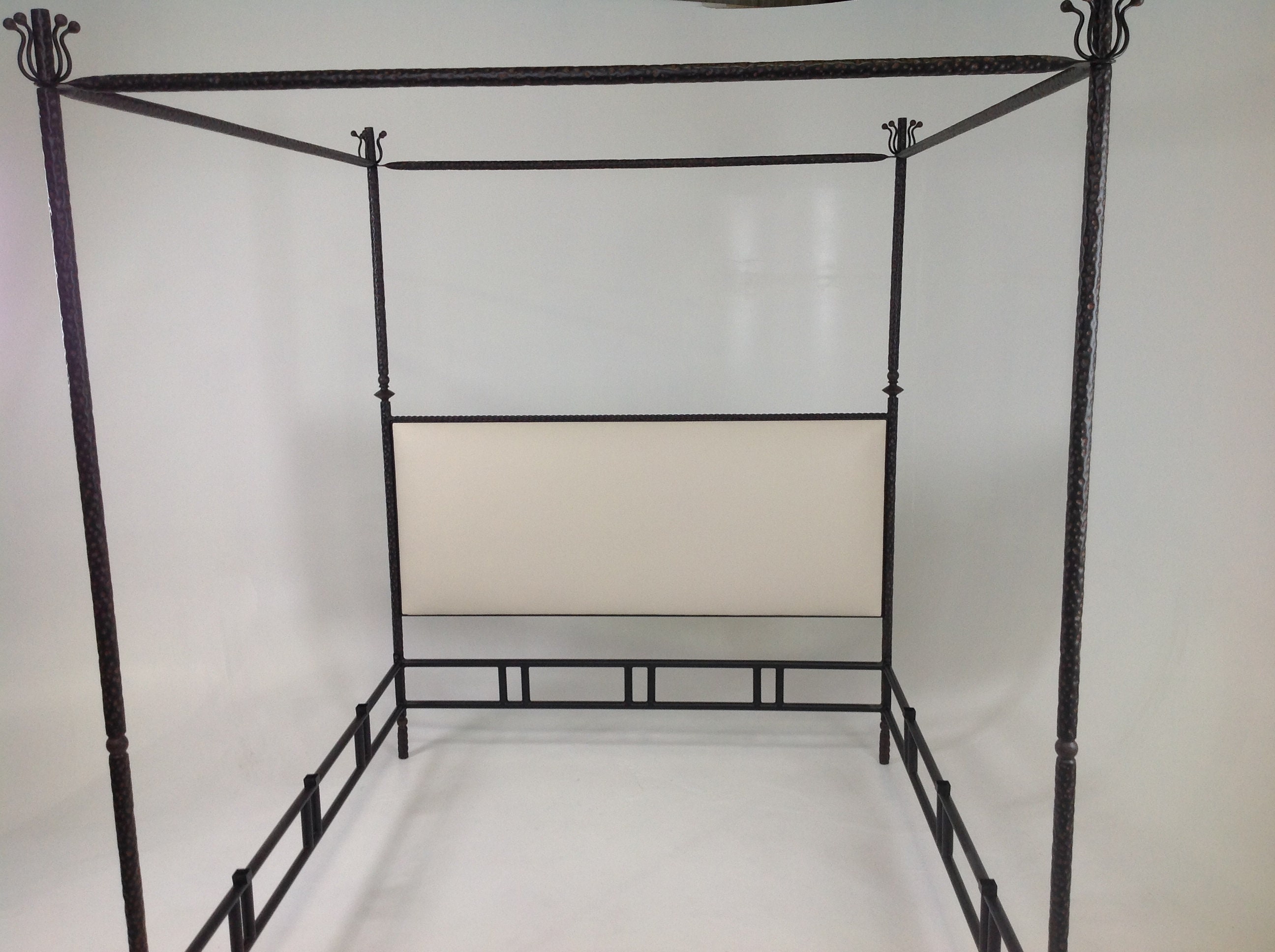 Tuscan Style Iron Canopy Queen Bed - Etsy
