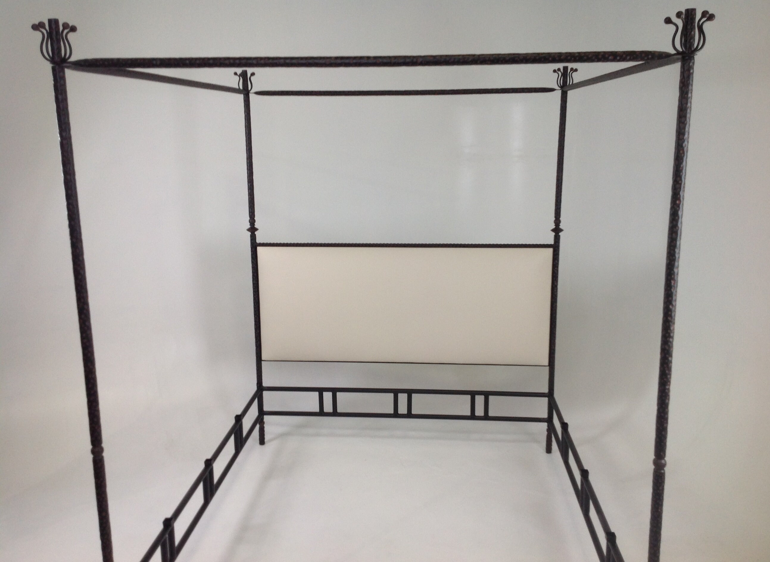 Tuscan Style Iron Canopy Queen Bed - Etsy