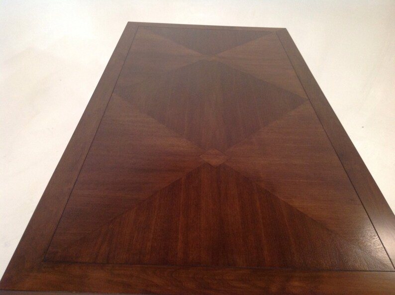Modern Rectangle Walnut Dining Table - Etsy