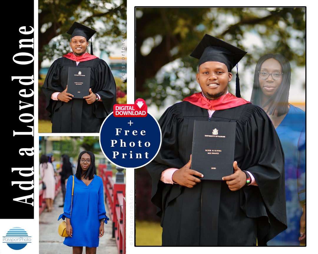 Add Deceased Family to Graduate Photo, Add Deceased Loved One to ...