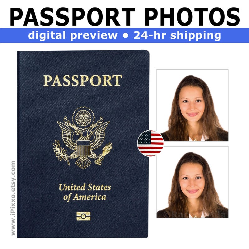Passport Photo 2x2 - Etsy
