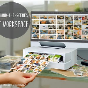 Mini Photo Print Set of 10, 2.5 Inch Square Prints, Quality Printed on ...
