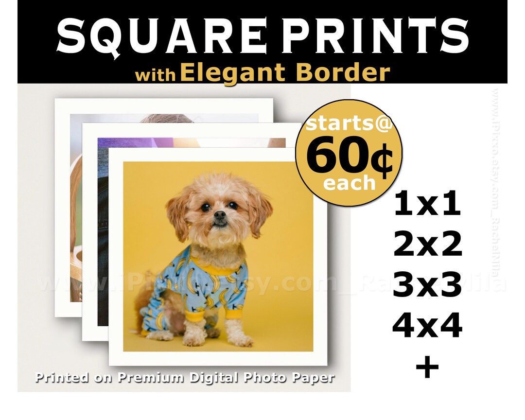 Square Mini Wallet-size Photos, Mini Prints, Prints for Phone Case ...
