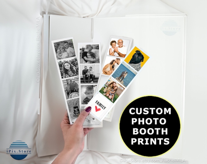 Photo Booth Physical Prints - Photo Booth Pictures - Photo Strip Prints ...