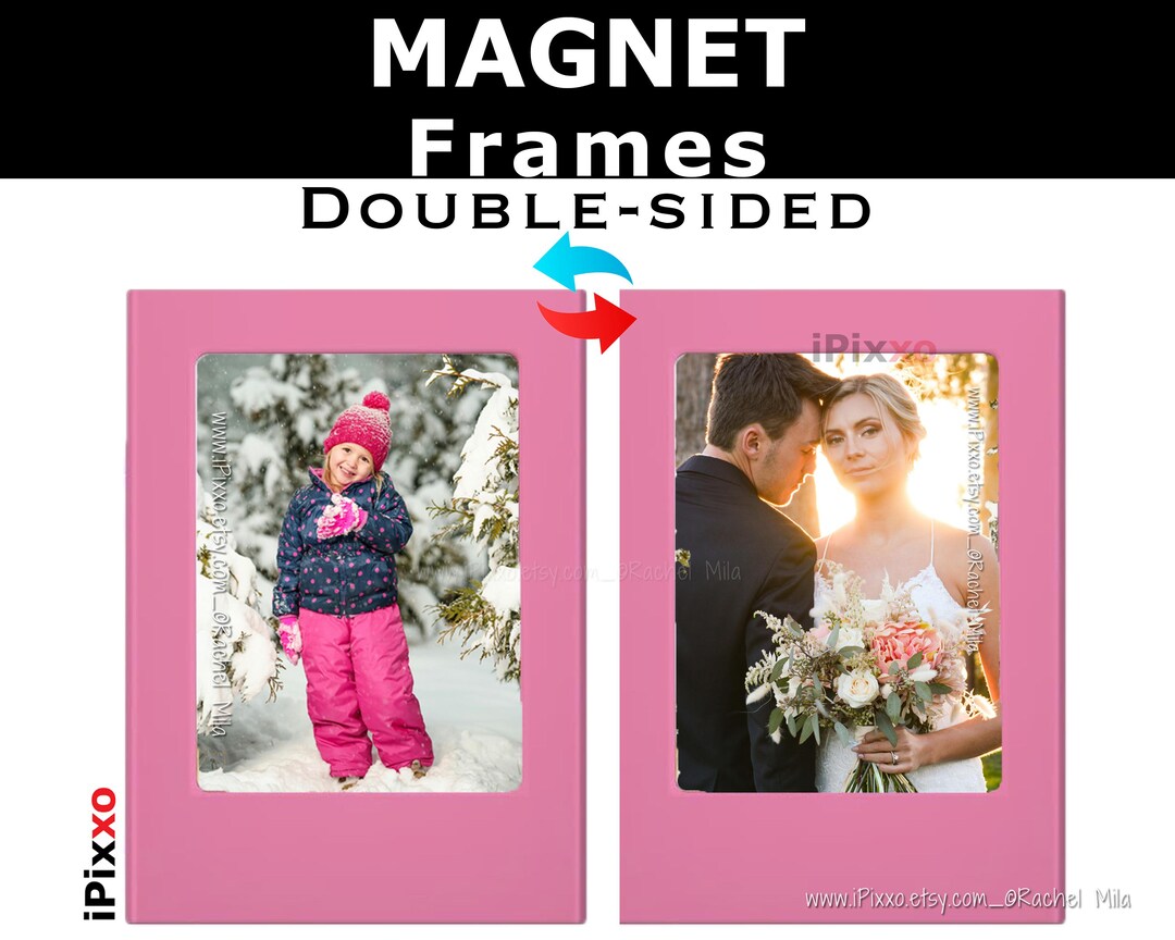 Double-sided Magnet, Wallet-sized Photo Magnets, Mini Magnetic Picture ...