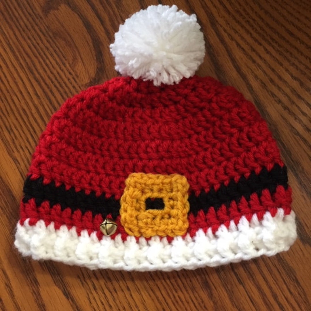 Newborn Santa Suit Hat Crochet Santa Hat Winter Hat Santa - Etsy