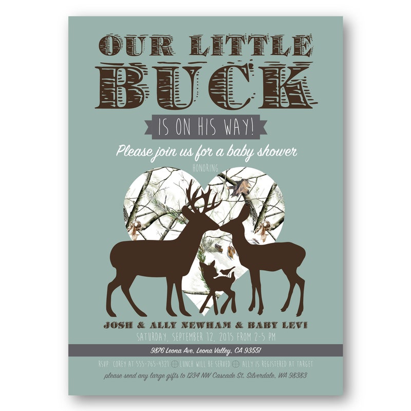Buck Baby Shower - Etsy
