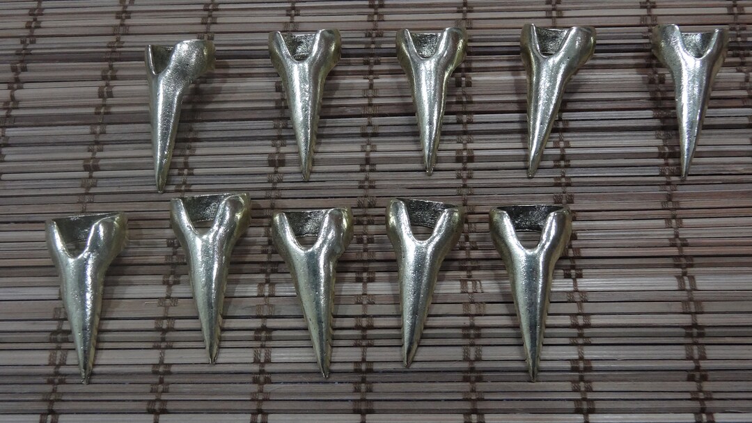 Non Adjustable Gold Cat Claws Set of 5 or 10 Gold Claw Rings, Claws ...