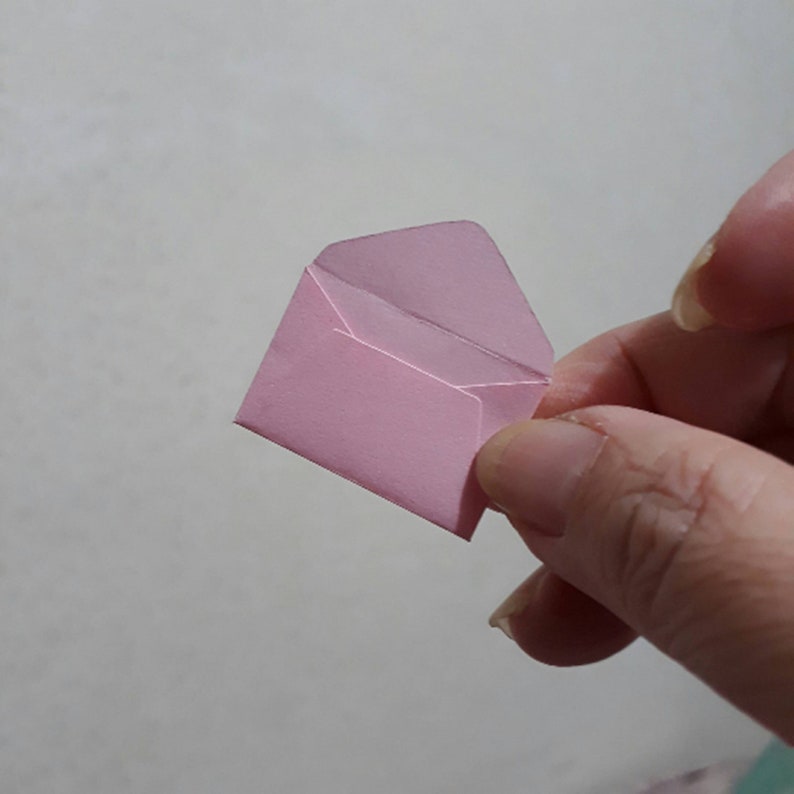 64 Very TINY Envelopes [2 X 3 Cm] Miniature, Very Small, Super TINY ...