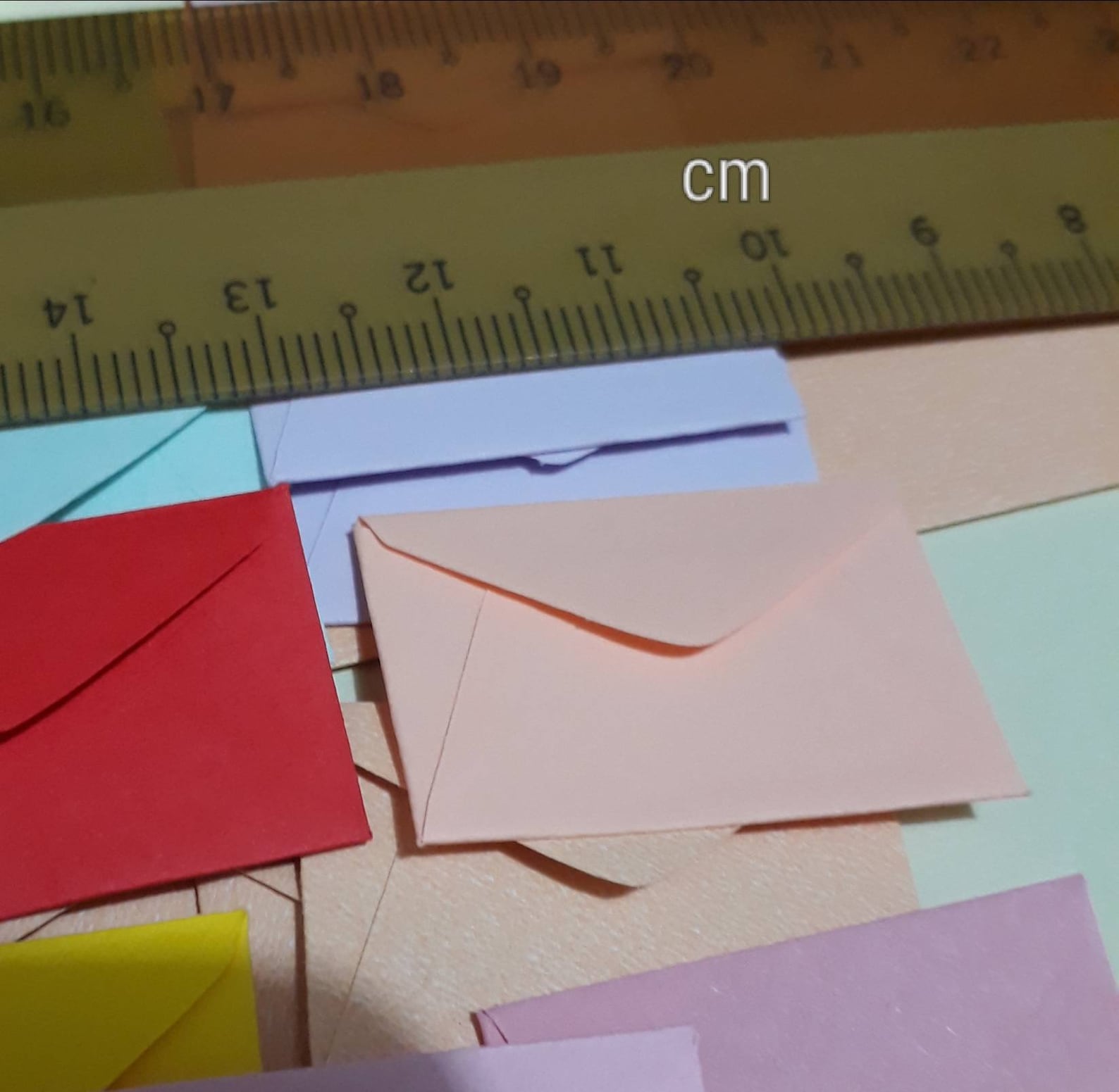 64 Very TINY Envelopes [2 X 3 Cm] Miniature, Very Small, Super TINY ...