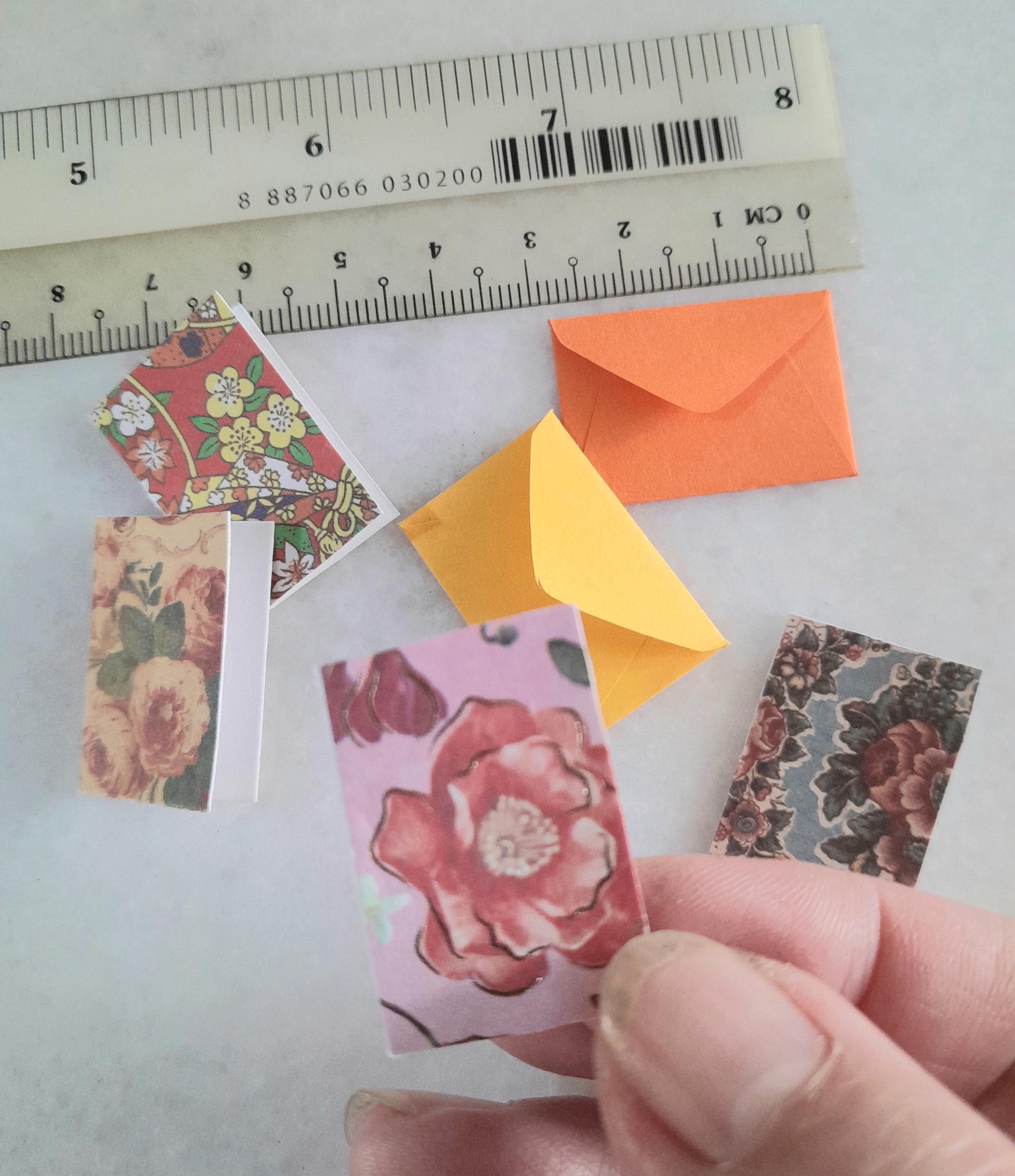 32 Very Tiny Envelopes [2 X 3 Cm] Miniature, Very Small, Super Tiny ...