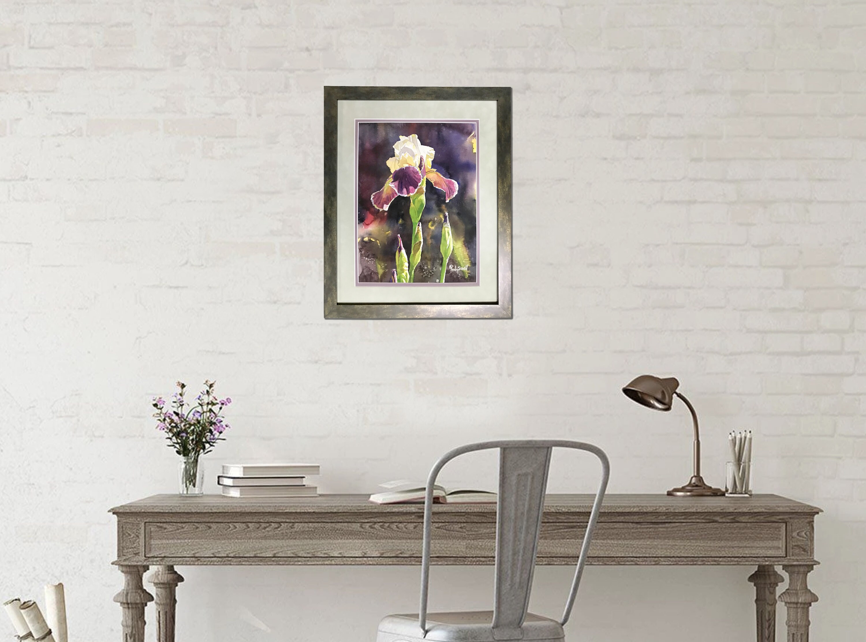 Iris Light Art Print a limited edition s/n giclee art print | Etsy