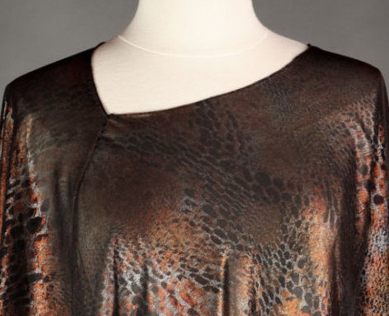 Metallic Poncho Evening Ponchos Handmade Poncho Hi-lo Poncho Glamorous ...