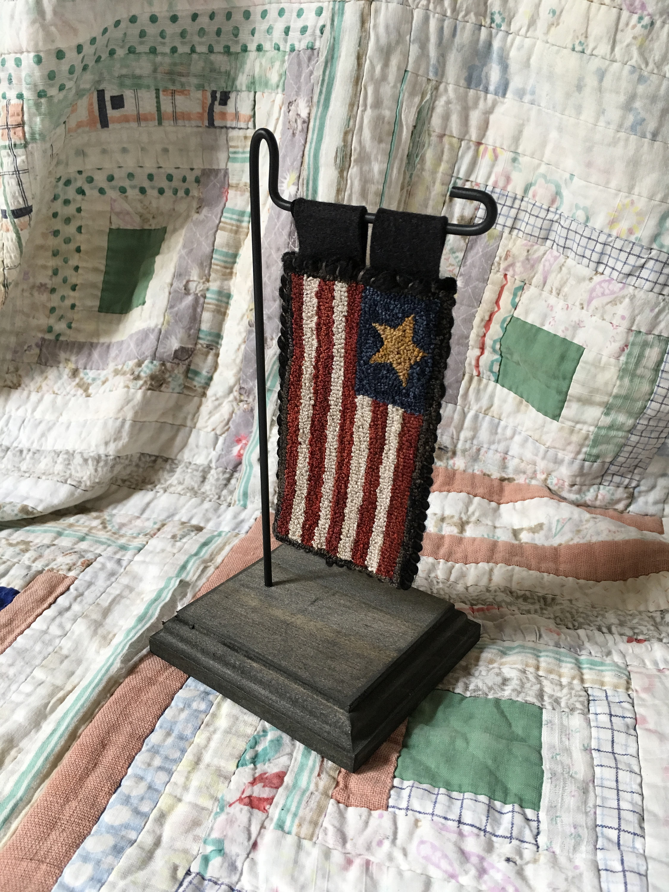 E-pattern Instant Forever Flags. 2 in 1 Punch Needle American - Etsy