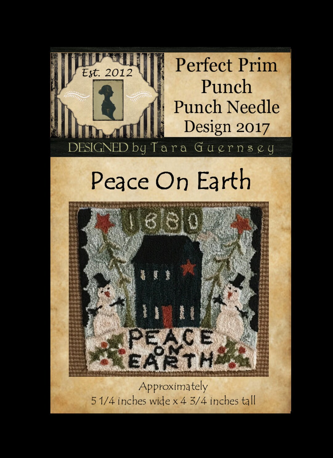 Instant E-pattern PDF Digital Download! Peace on Earth Design Perfect ...