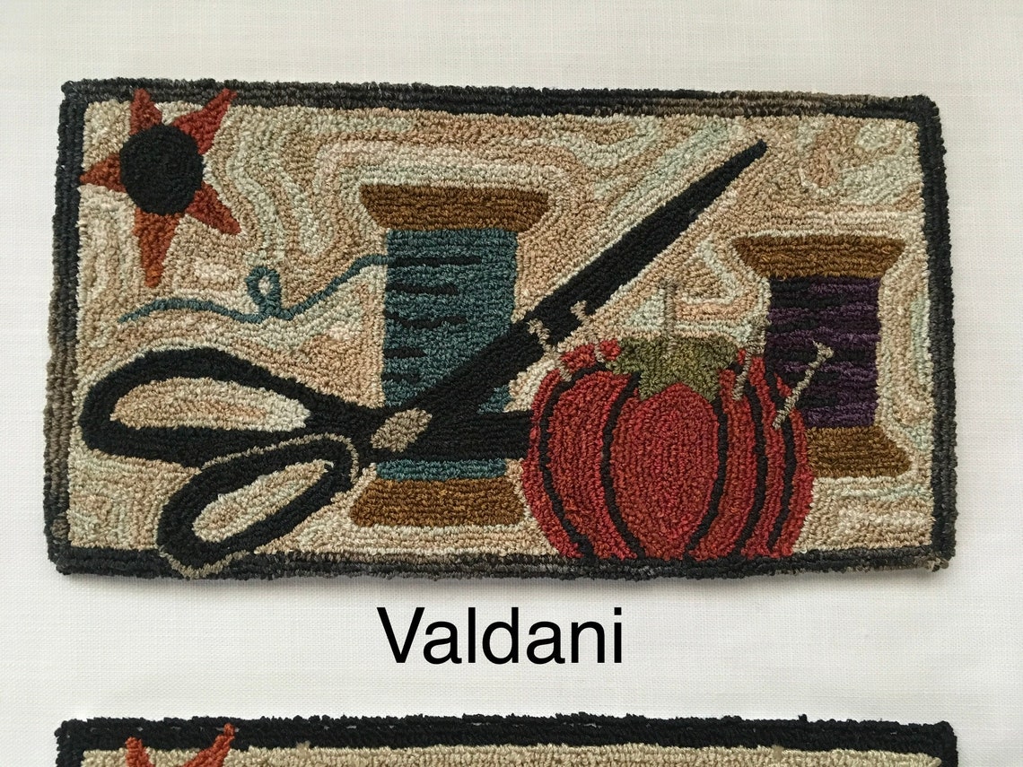 My Sewing Box INSTANT PATTERN Punch Needle Embroidery E-file - Etsy