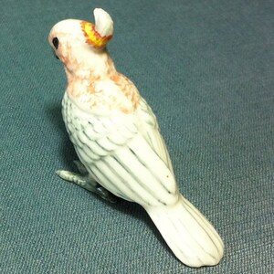 Miniature Ceramic Parrot Exotic Bird Animal Cute Little Tiny | Etsy