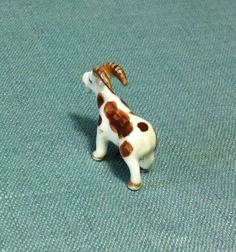 Miniature Ceramic Goat Funny Farm Animal Cute Little Tiny - Etsy