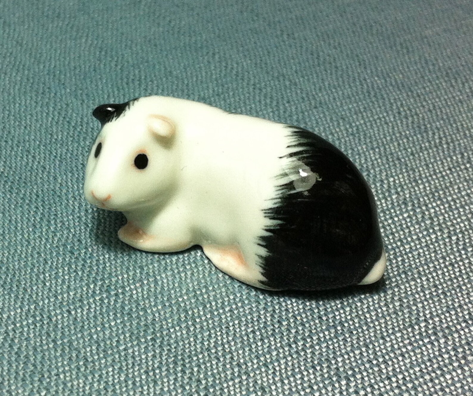 Miniature Ceramic Guinea Pig Animal Pet Cute Little Funny Tiny - Etsy