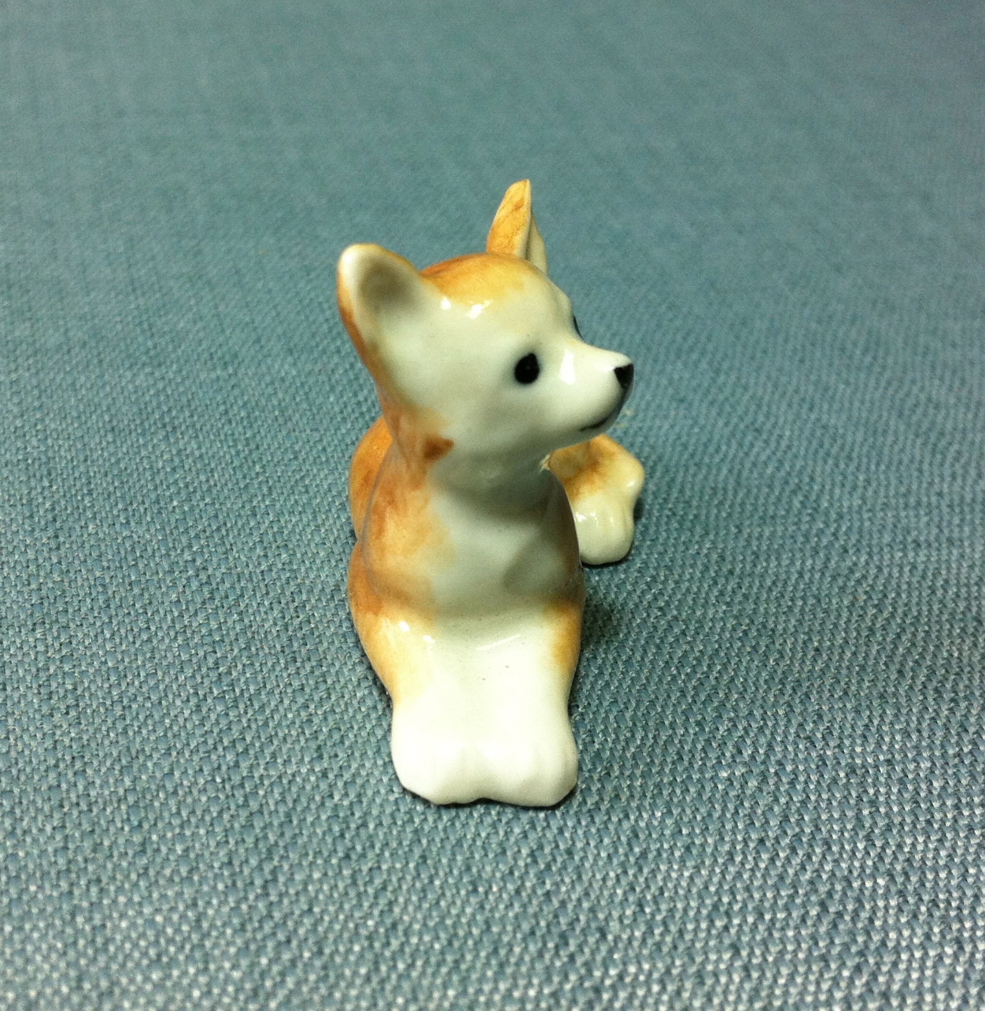 Miniature Ceramic Dog Chihuahua Animal Cute Little Tiny Small - Etsy