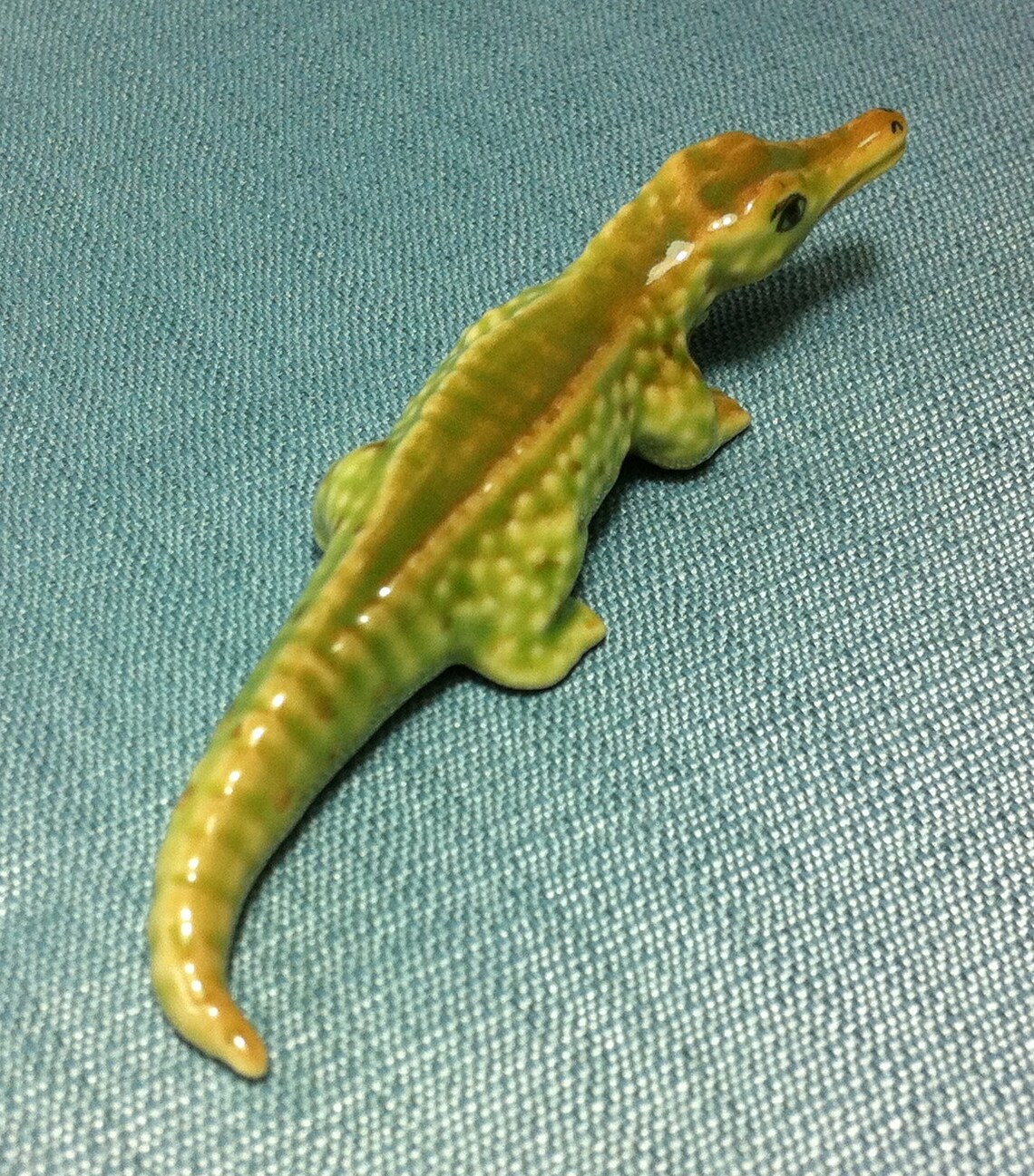Miniature Ceramic Crocodile Alligator Reptile Animal Cute | Etsy