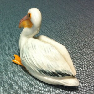 Miniature Ceramic Pelican Bird Animal Cute Little Tiny Small - Etsy