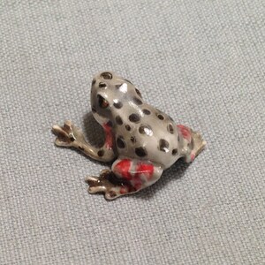 Miniature Ceramic Frog Toad Mini Baby Reptile Animal Cute - Etsy