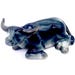Miniature Ceramic Water Buffalo Laying Animal Little Cow Bull Figurine ...