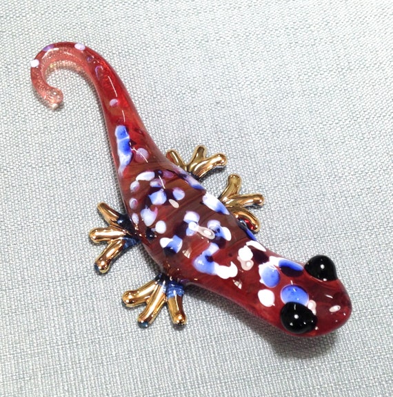 Cute Blue Salamanders