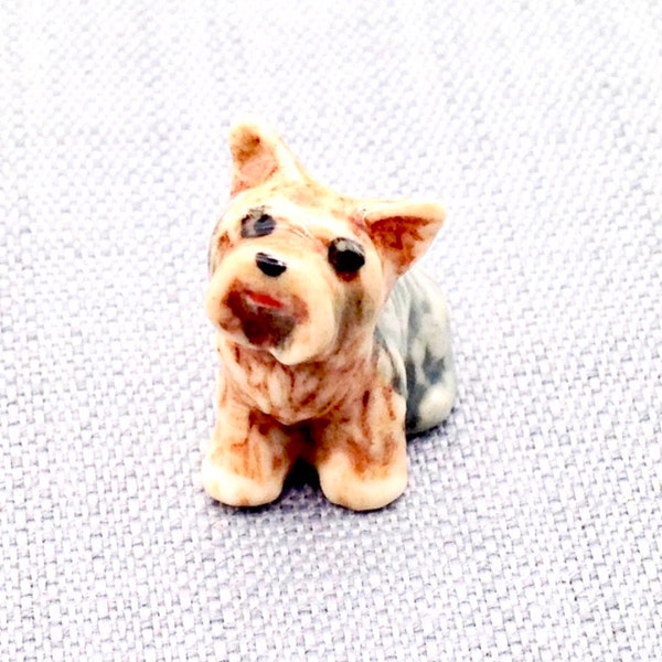 Ceramic Sitting Dog - Etsy