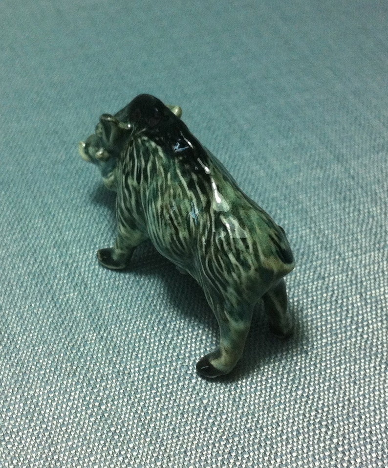 Miniature Ceramic Wild Boar Razorback Animal Cute Little Tiny - Etsy