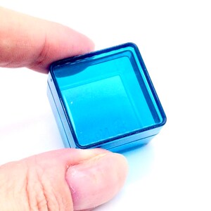 4 Boxes Cases Containers Container Storage Clear Plastic Display Cute ...